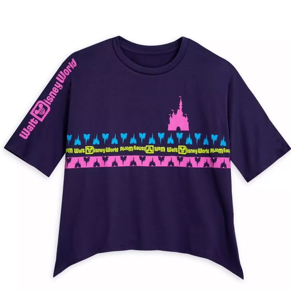 Disney | Tops | Nwt Large Womens Walt Disney World Logo Tshirt ...